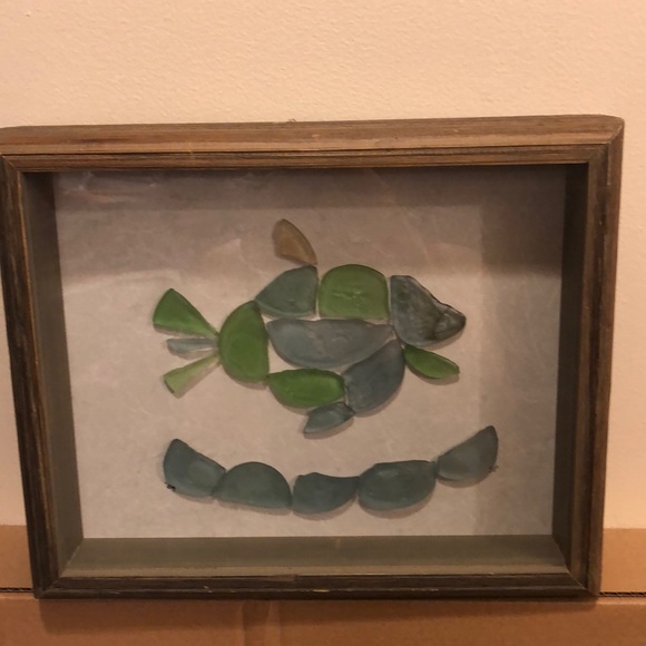 Accents | Sea Glass Fish Wall Decor | Poshmark
